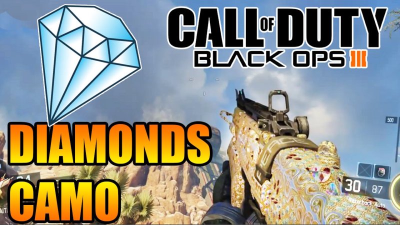 Black ops 3: Toutes les SMG en Camouflage Diamant! (BO3 Diamonds Camo ...